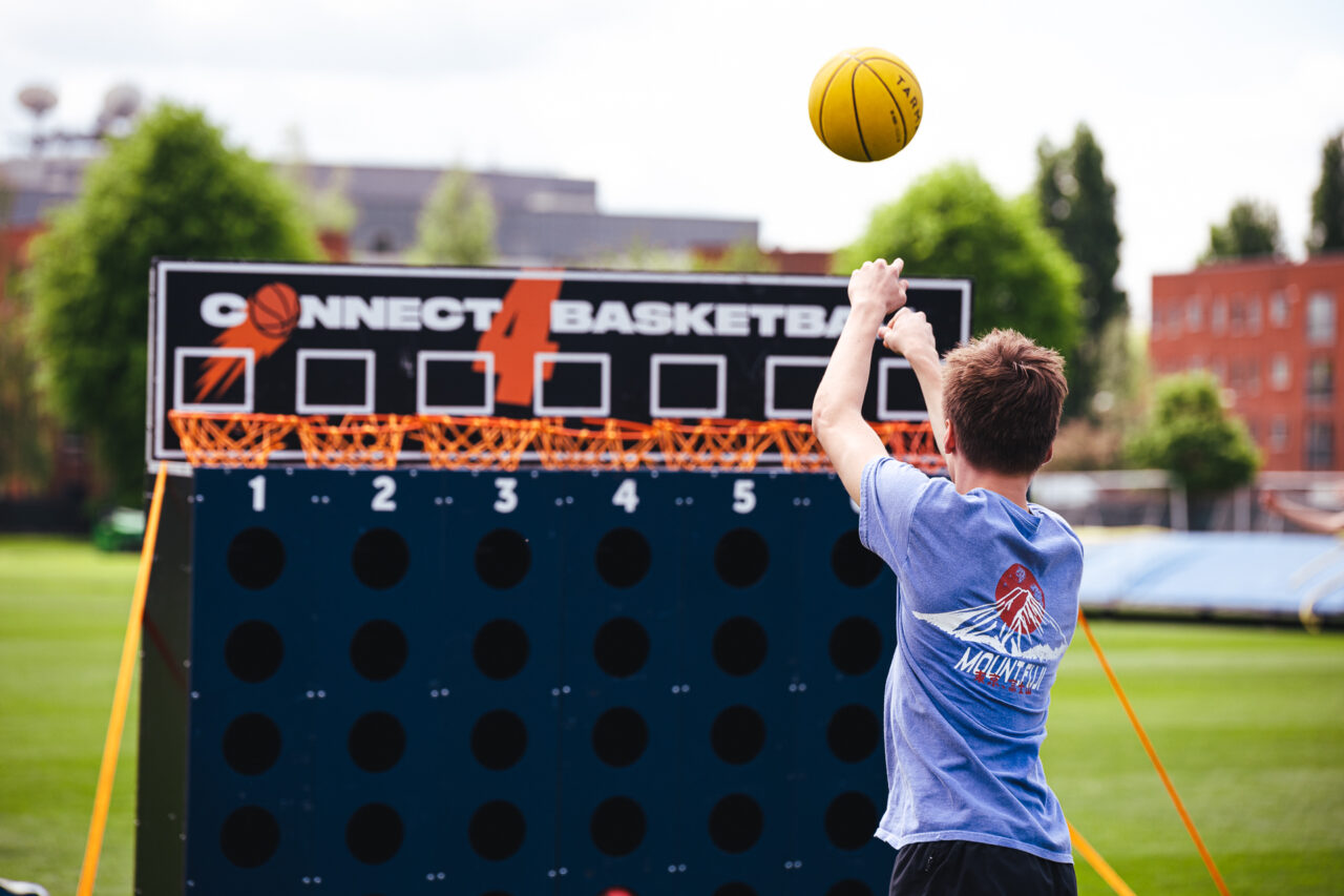 Connect 4 Basketball | Clownfish Events