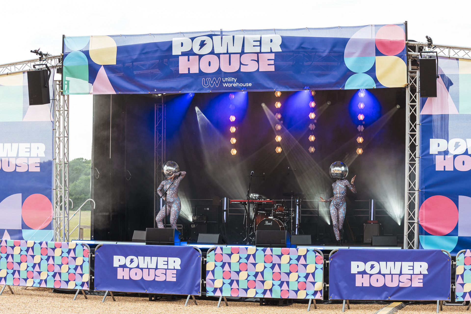 Disco Ball Head Dancers | Clownfish Events